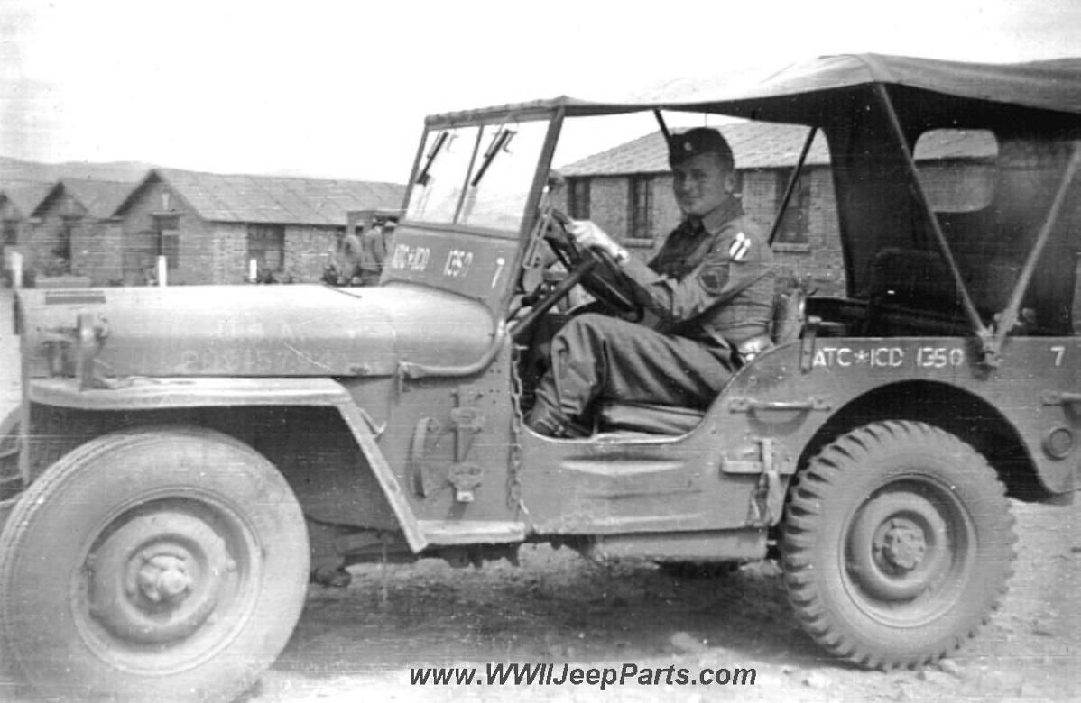 Original WWII Jeep Photograph Archive - AVG Flying Tigers Jeeps in China